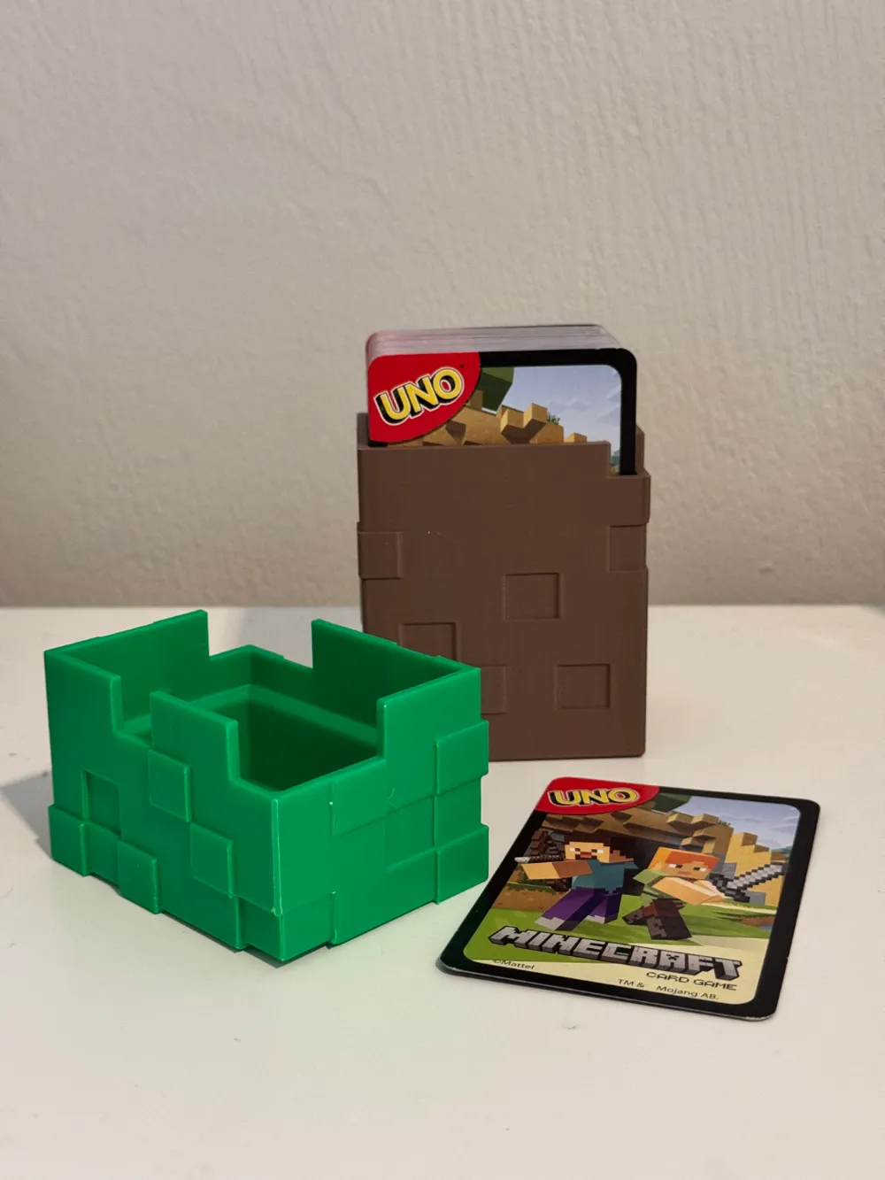 Uno Card Box - Minecraft style by TR DesignsMakerWorld: Download Free ...