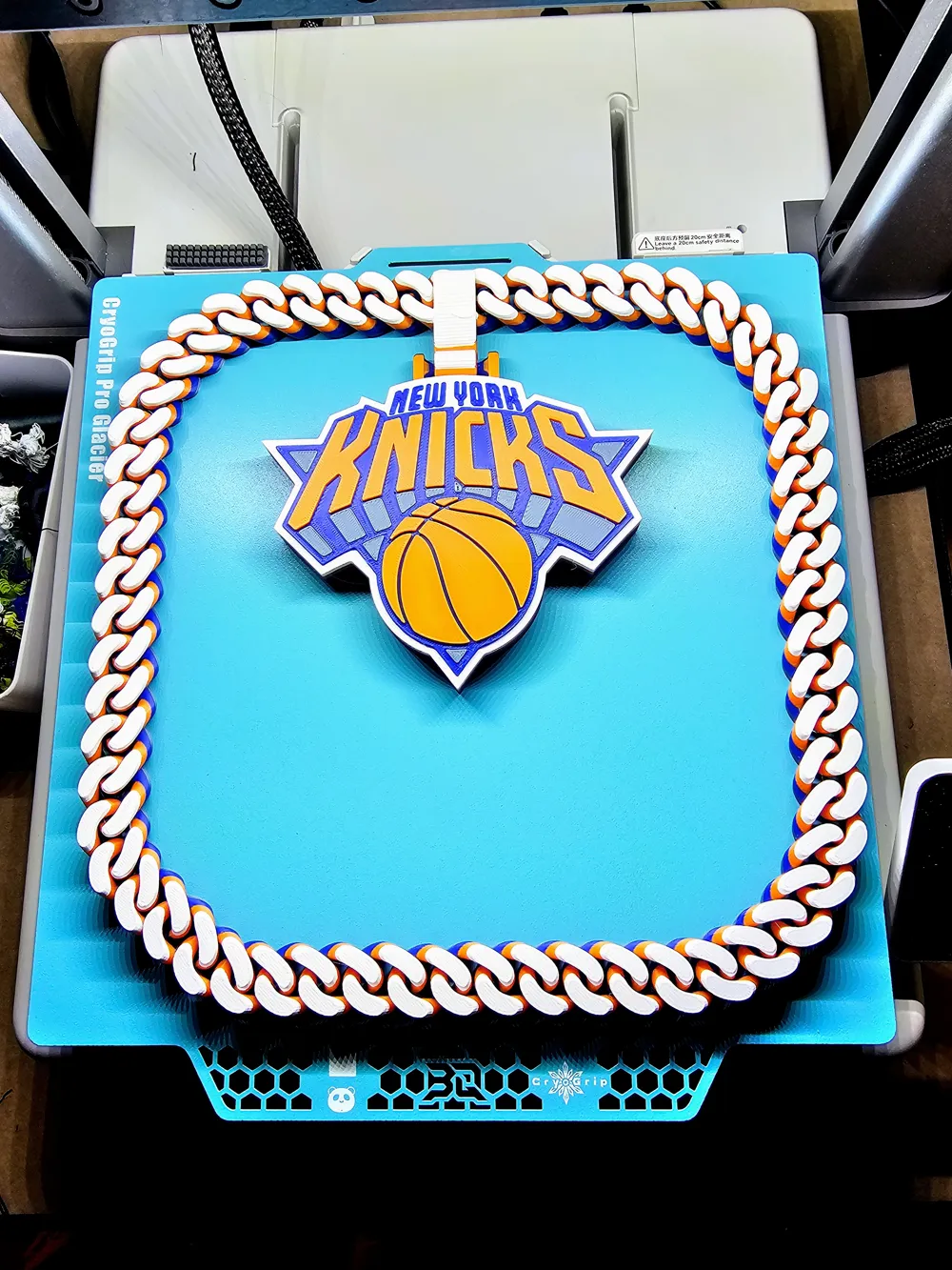 New York Knicks Hype Chain - Free 3D Print Model - MakerWorld