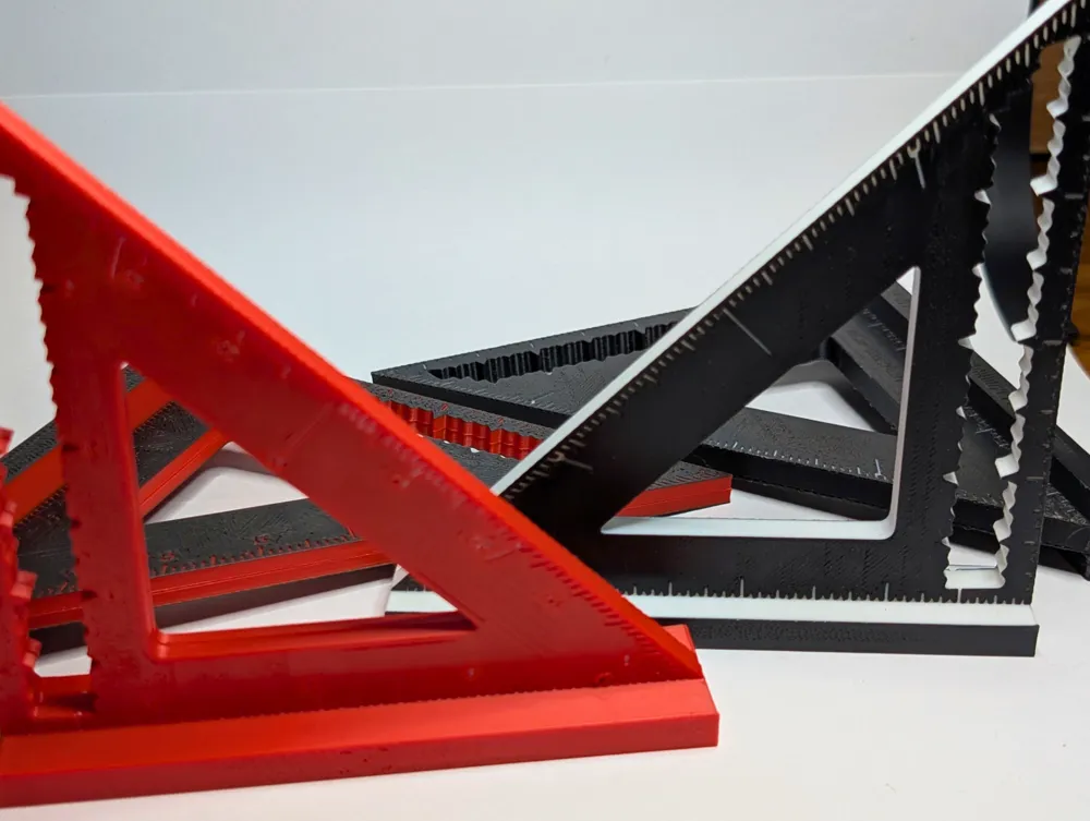 4 1/2 Inch Trim/Rafter Square - w/ Scribe Markers by StefMakesStuff ...