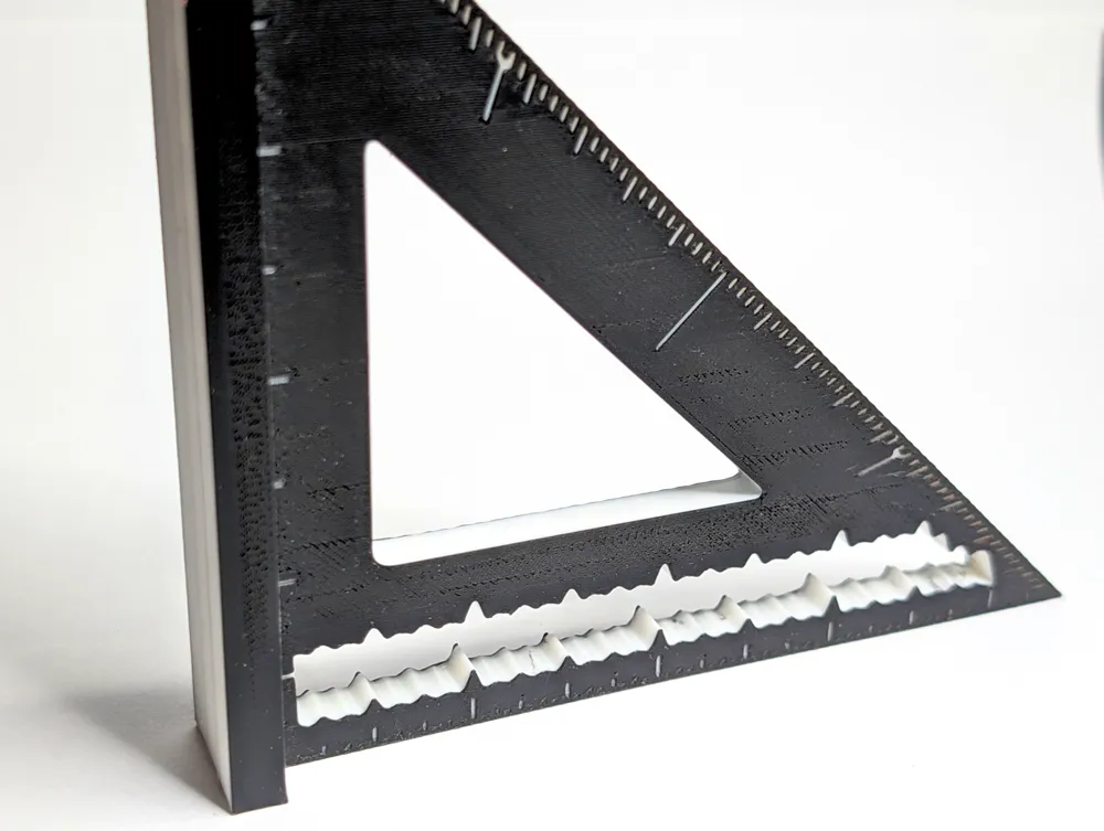 4 1/2 Inch Trim/Rafter Square - w/ Scribe Markers by ScottMakesStuff ...