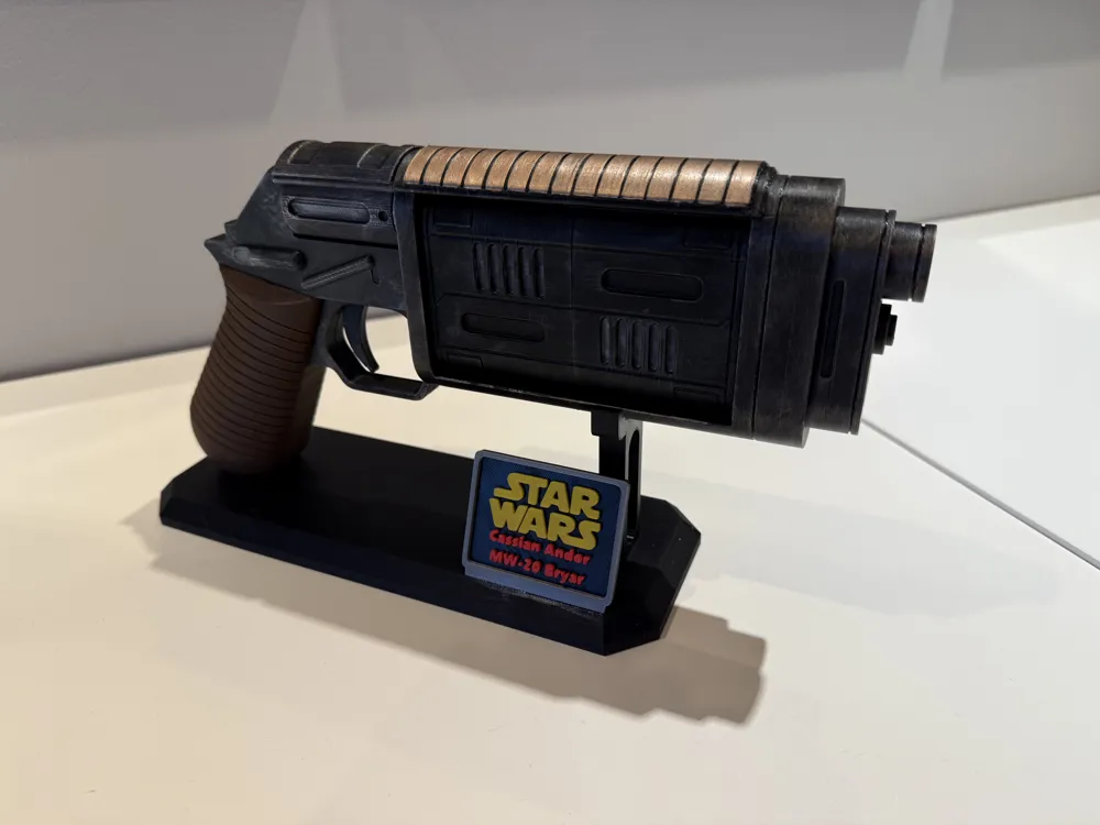 Star Wars Blaster Signs - Free 3D Print Model - MakerWorld