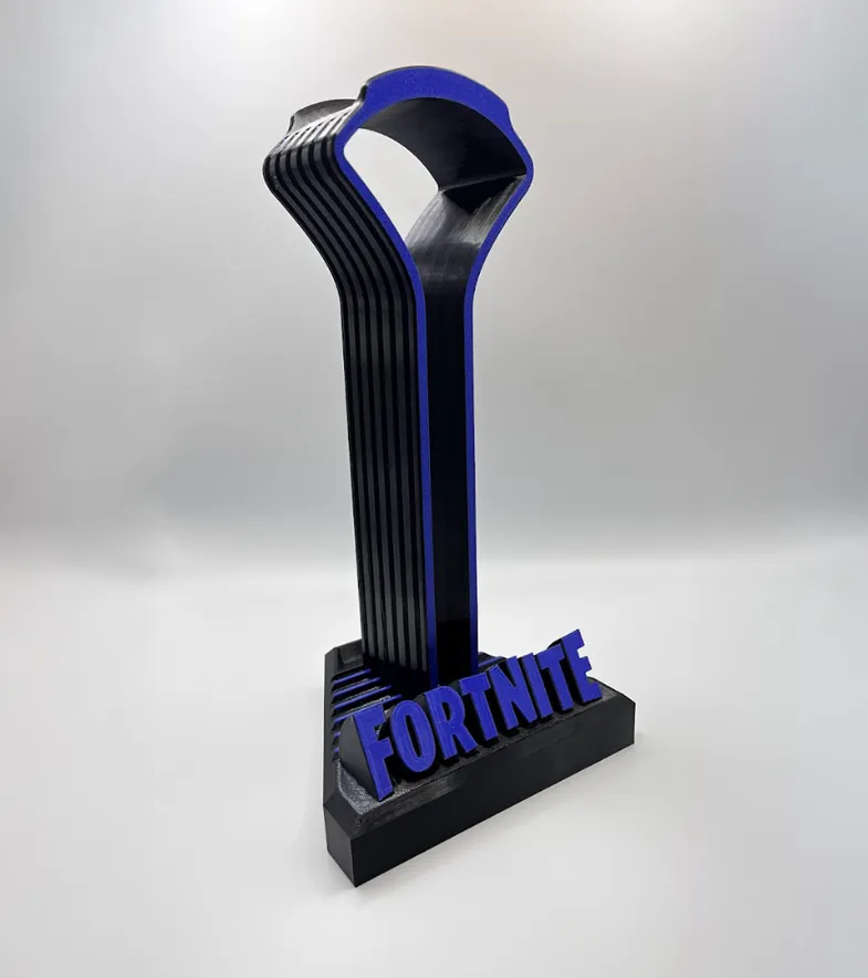 Fortnite Headphone Stand - Free 3D Print Model - MakerWorld