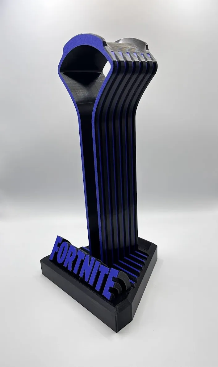 Fortnite Headphone Stand - Free 3D Print Model - MakerWorld