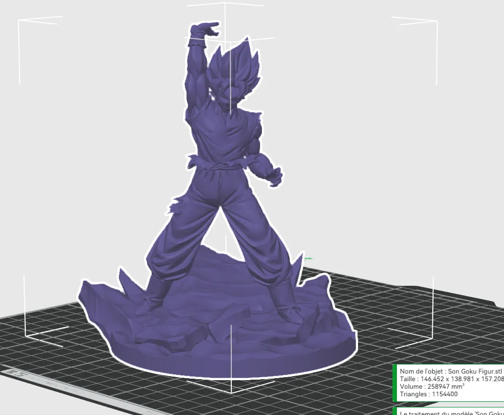 Son Goku - Free 3D Print Model - MakerWorld