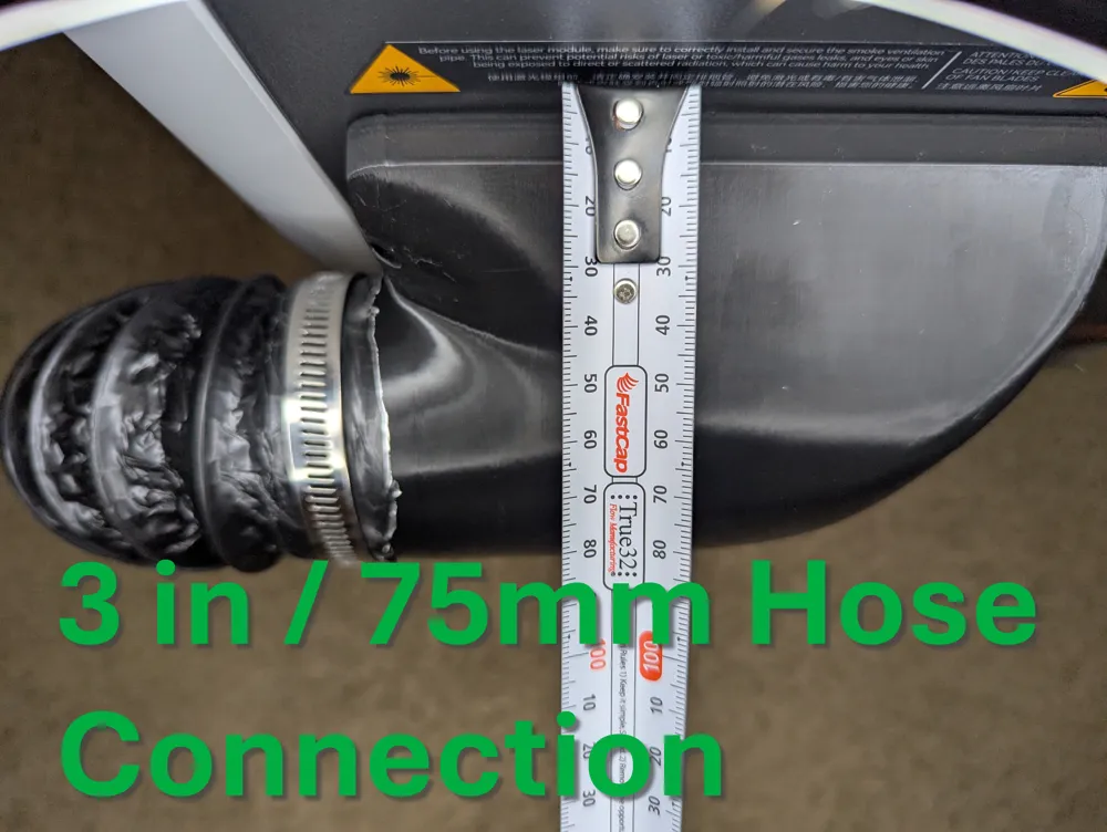 H2D/H2S Right Angle Exhaust Vent 3in/4in(75/100mm) - Free 3D Print ...