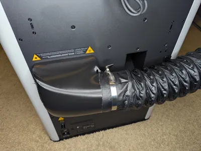 H2D/H2S Right Angle Exhaust Vent 3in/4in(75/100mm) - Free 3D Print ...