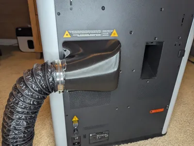 H2D/H2S Right Angle Exhaust Vent 3in/4in(75/100mm) - Free 3D Print ...