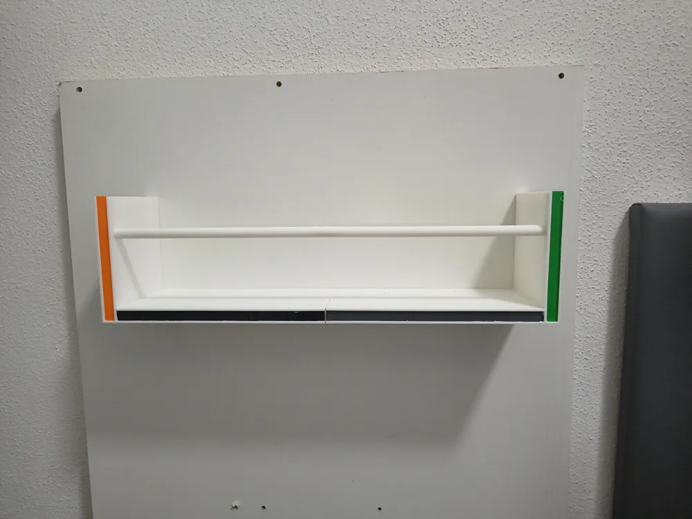 Floating Shelf XL – Modular Color Front - Free 3D Print Model - MakerWorld