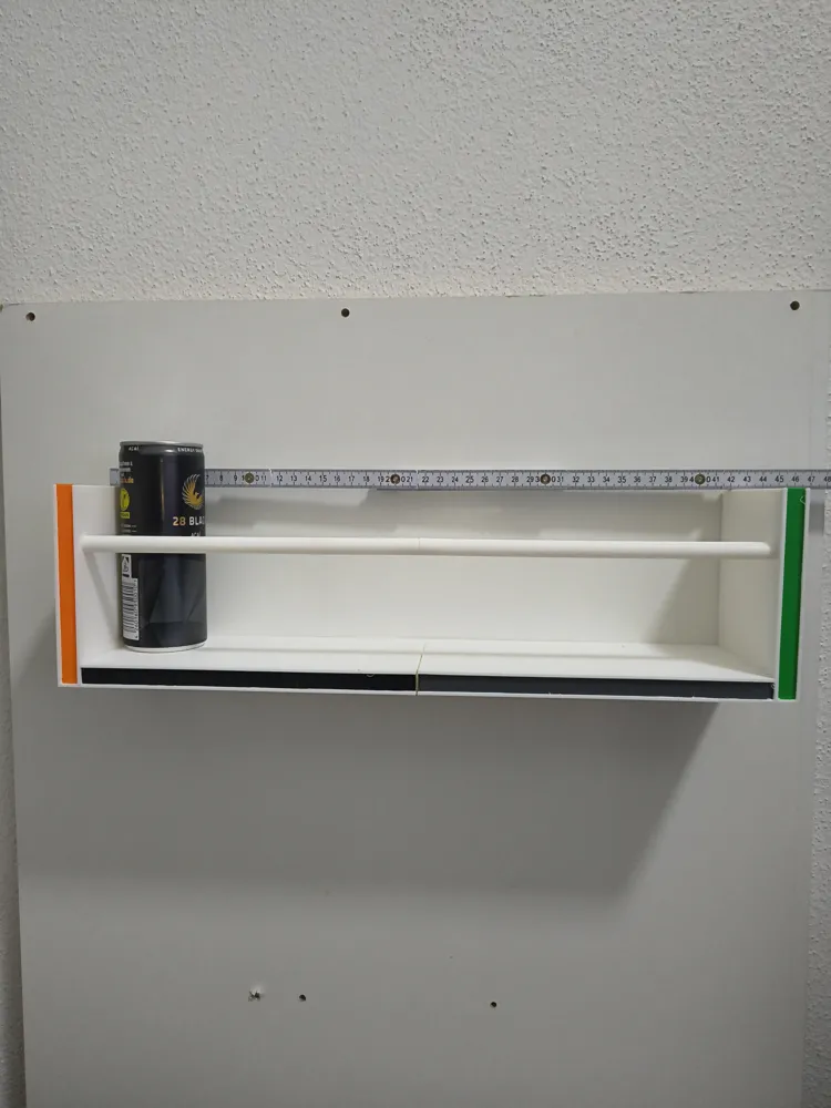 Floating Shelf XL – Modular Color Front - Free 3D Print Model - MakerWorld