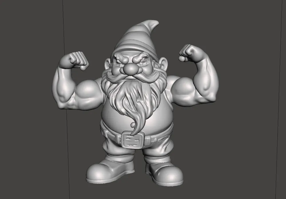 Pack of Four Garden Gnomes by RUMcajz MakerWorld: Download Free 3D Models