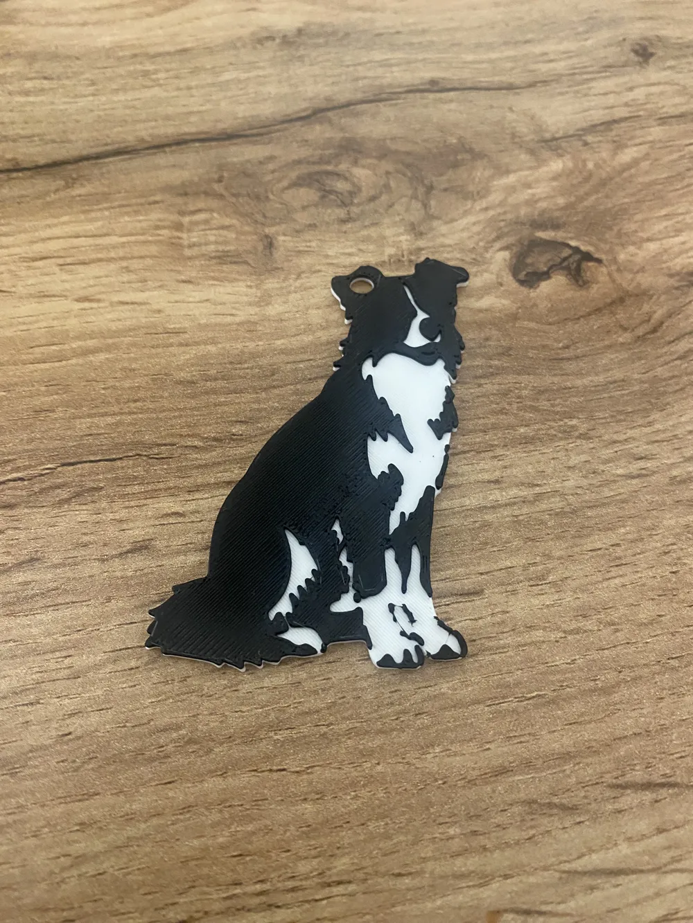 border collie keychain - Free 3D Print Model - MakerWorld