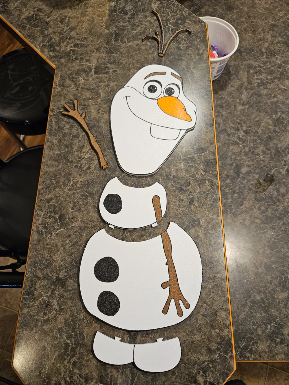 Olaf Wall Decor by Hergie Prints - MakerWorld