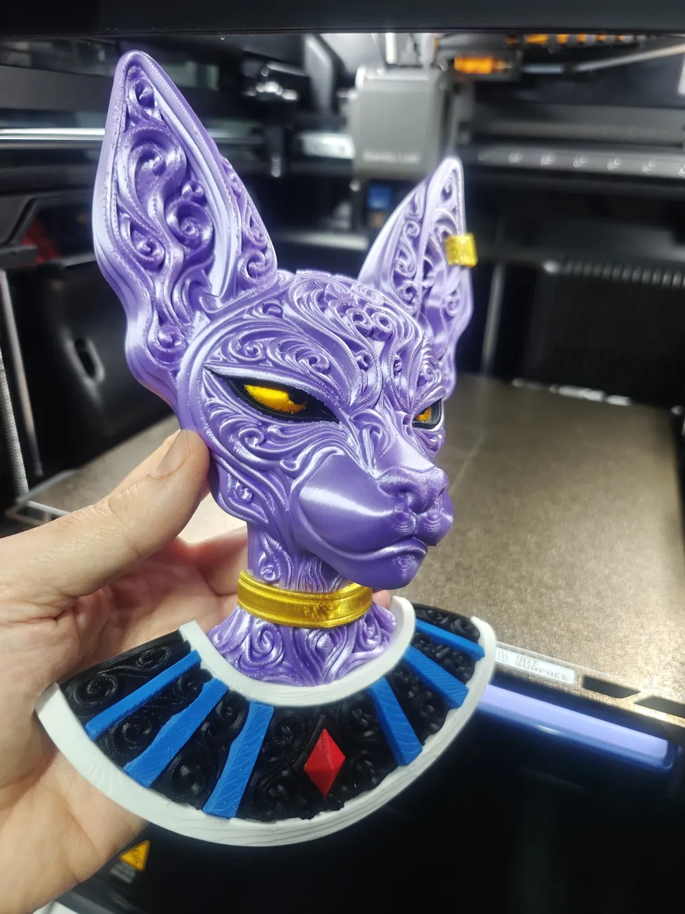 Beerus (Bills) - Dragon Ball Wall Art Collection - Free 3D Print Model ...
