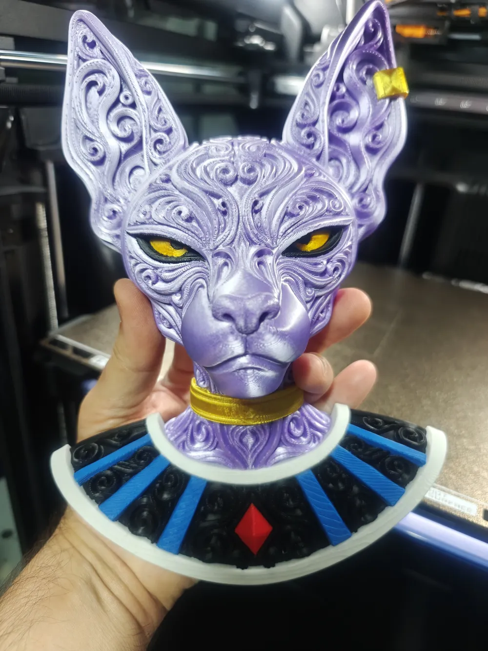 Beerus (Bills) - Dragon Ball Wall Art Collection - Free 3D Print Model ...
