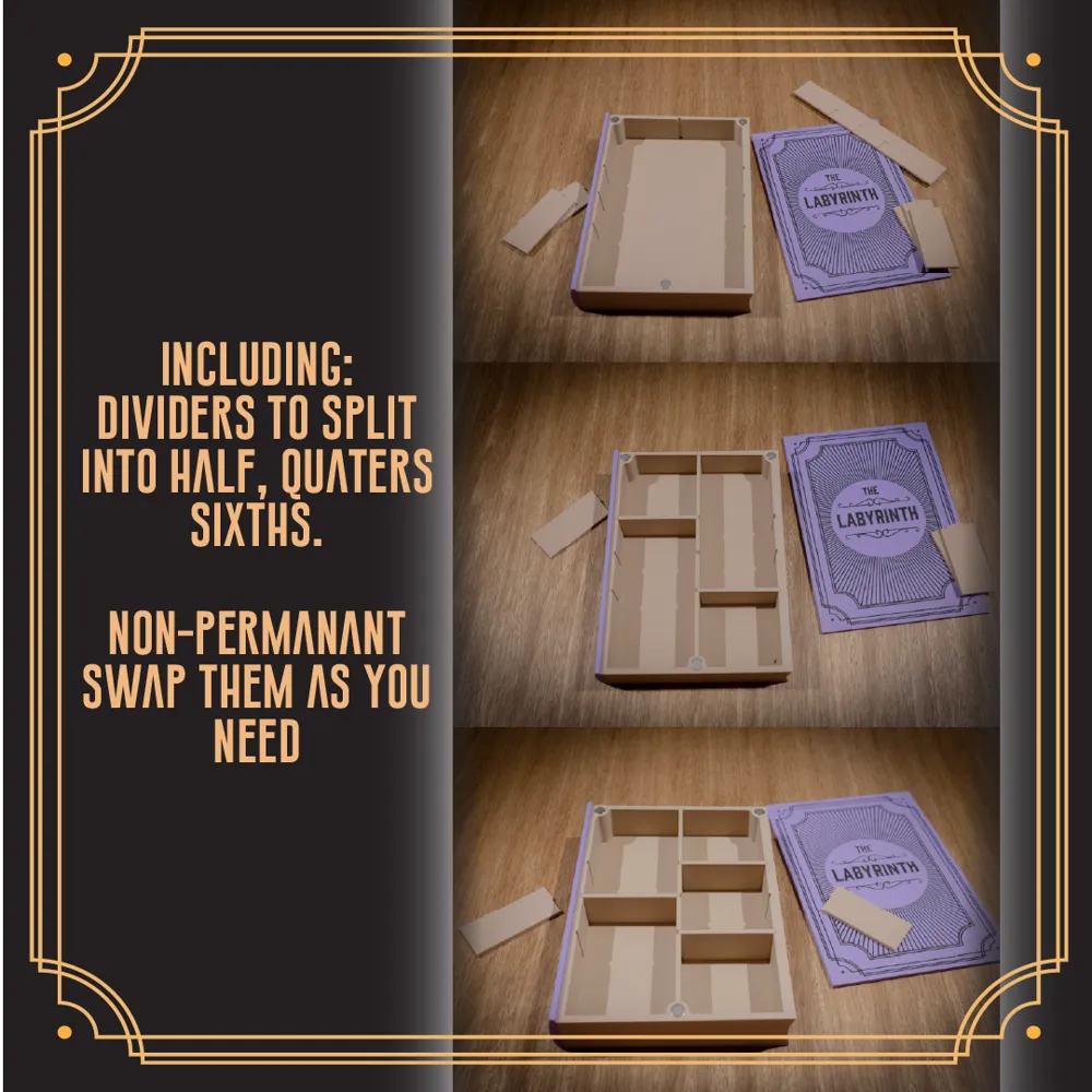 Tabletop Tomes - Book storage for tabletop gamers - Free 3D Print Model ...