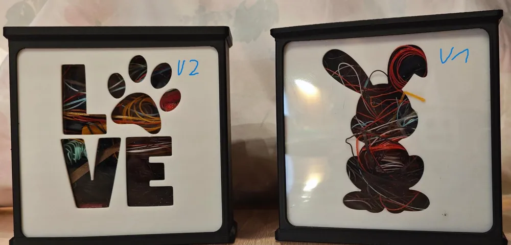 Version 2 Poop Filament Shadowbox Little - BIG by make3dtc - MakerWorld