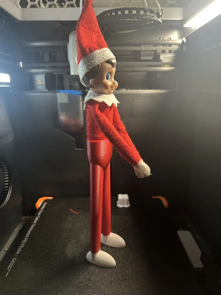 Elf on the shelf legs stand - Free 3D Print Model - MakerWorld