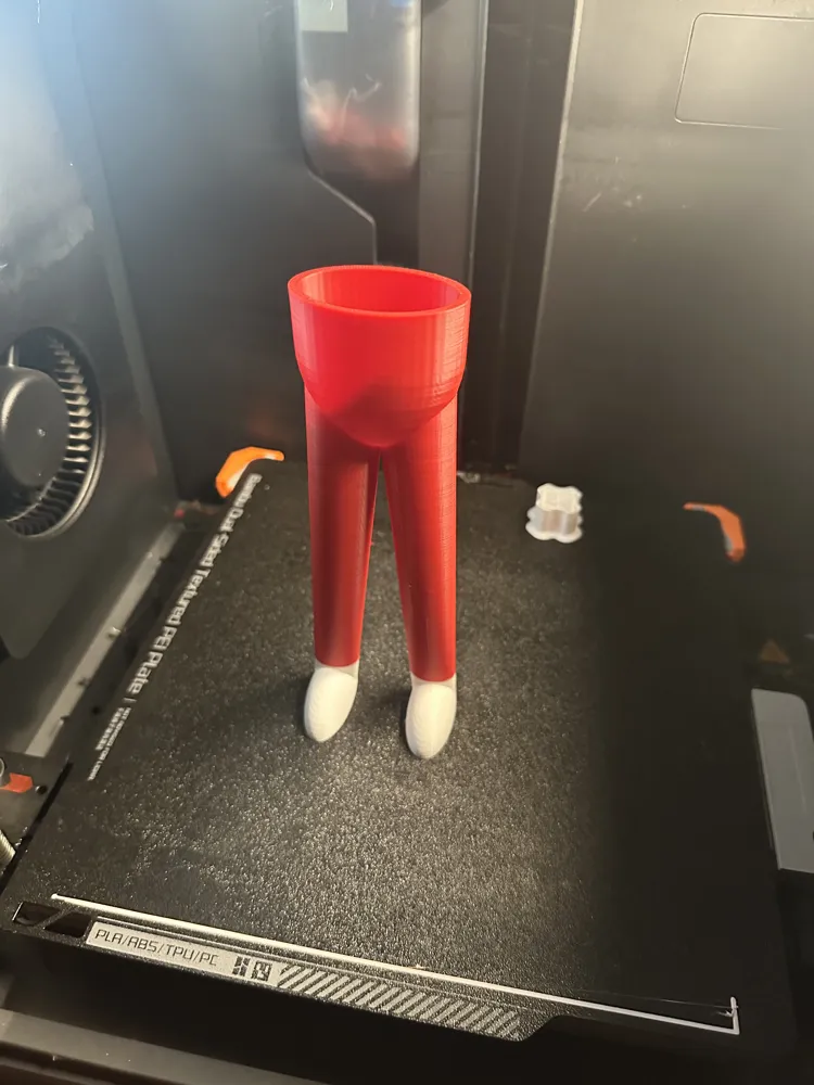 Elf on the shelf legs stand - Free 3D Print Model - MakerWorld