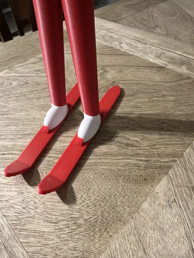 Elf on the shelf legs stand - Free 3D Print Model - MakerWorld