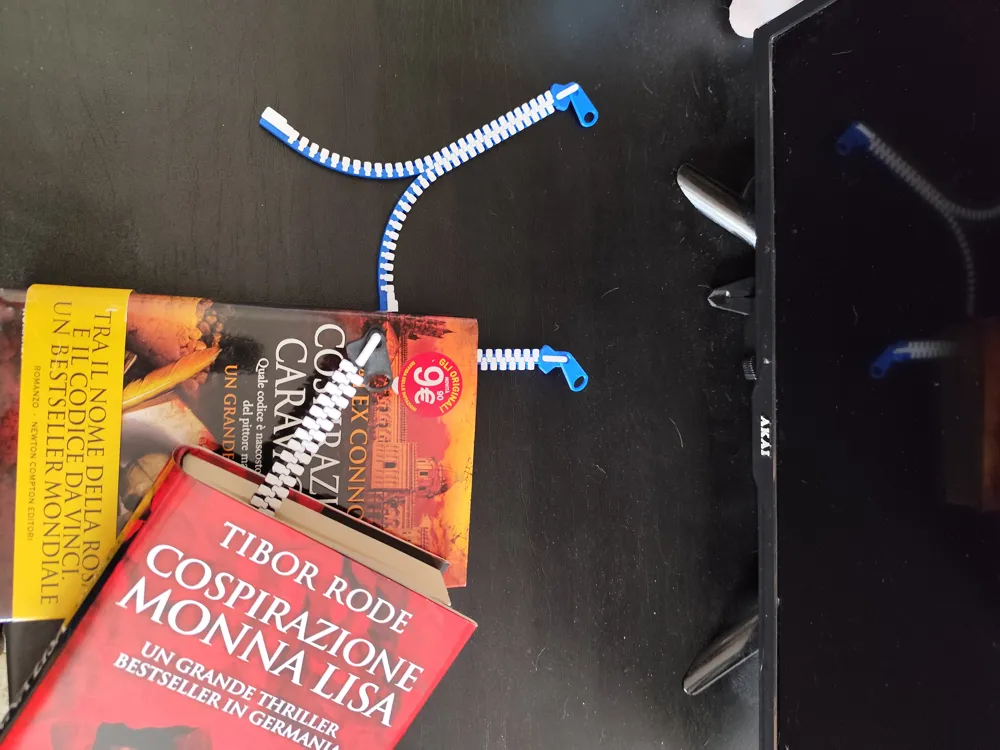 Zipper bookmark by 3DItaly MakerWorld: Download Free 3D Models