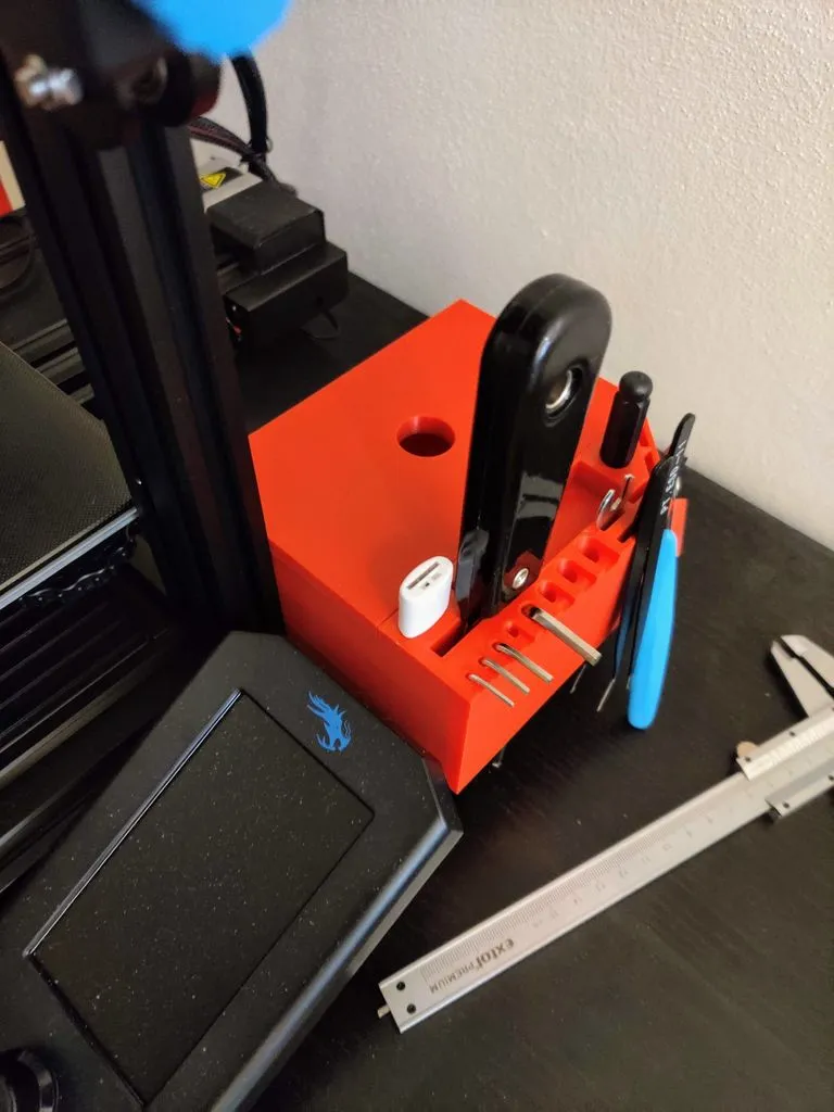 Ender 3 V2 Tool Holder - Box by PiTRiS - MakerWorld
