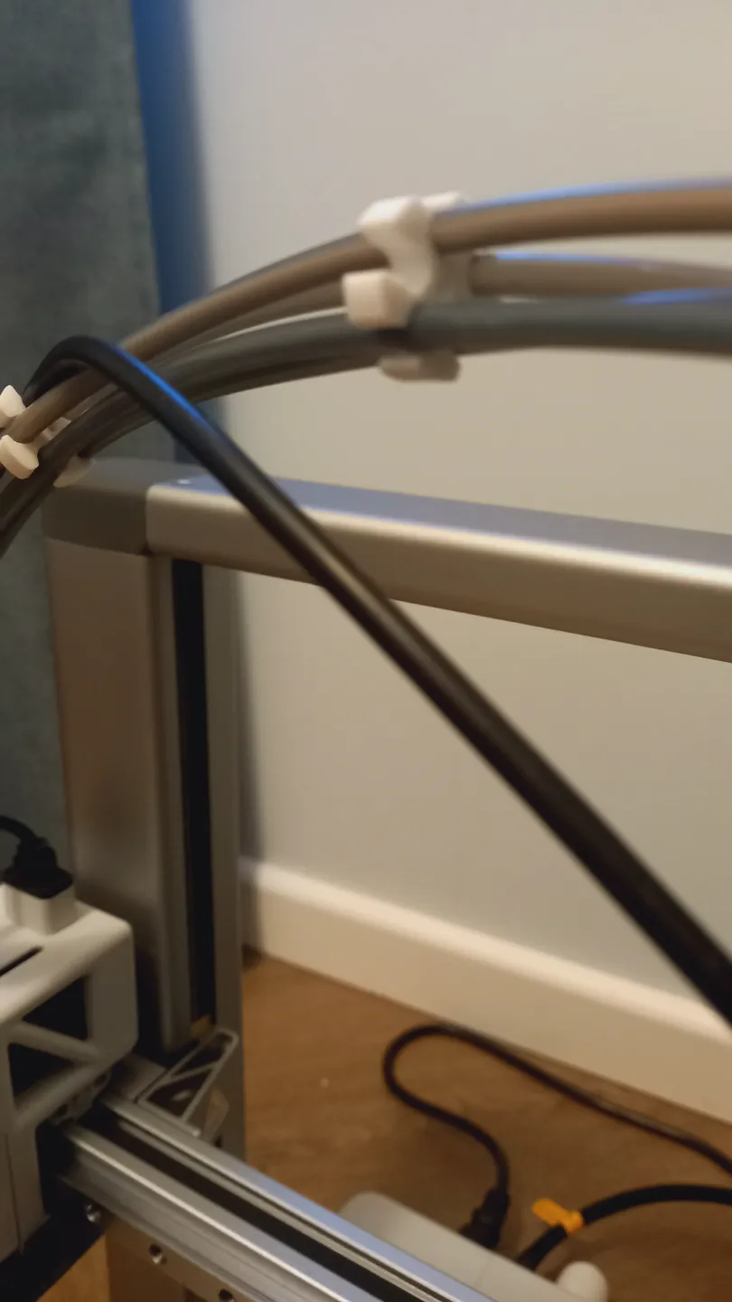 Cable clips (A1, A1 mini with AMS lite) by Voltar - MakerWorld