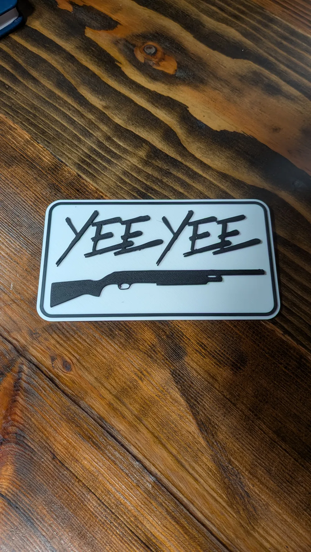 Insegna Fucile "Yee Yee" - (AMS e Non-AMS) - Modello di stampa 3D ...