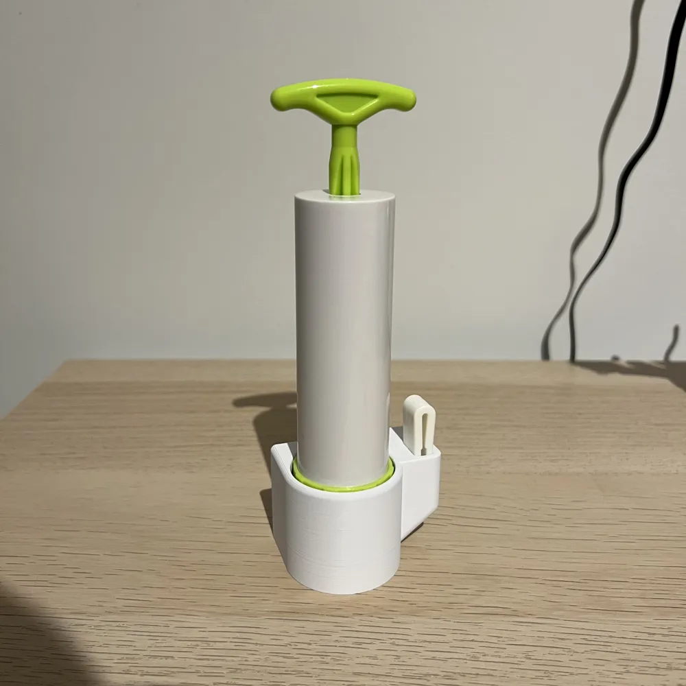 eSUN eVacuum Manual Vacuum Pump & Bag Clip Holder - Free 3D Print Model ...