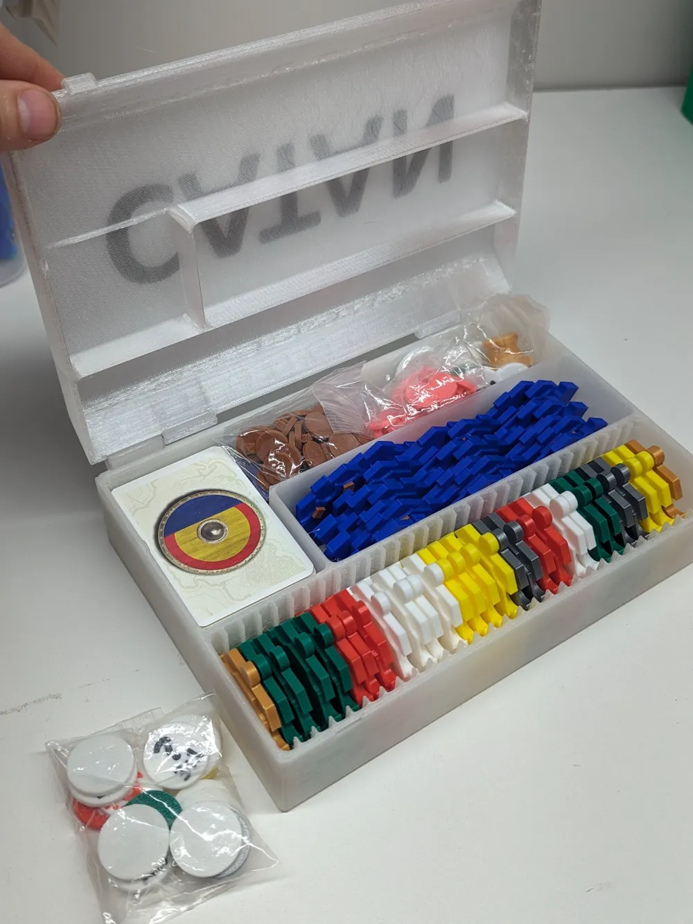 Settlers of Catan Mini - Storage box by k2thestank - MakerWorld