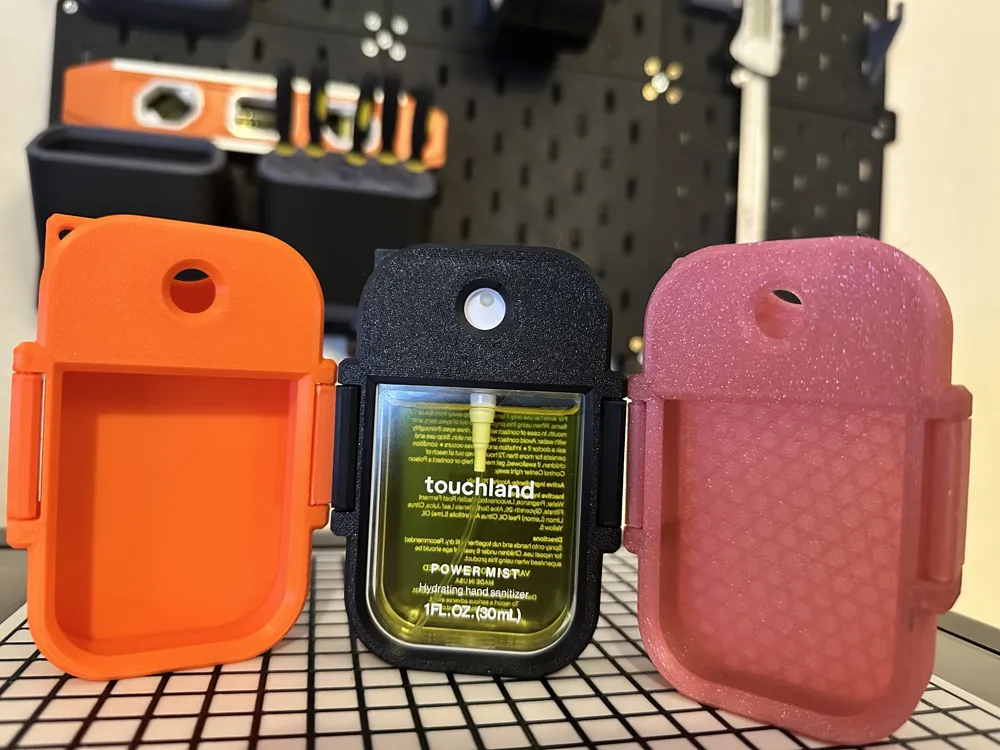 Touchland Case | PIP Latch & Keychain Loop - Free 3D Print Model ...
