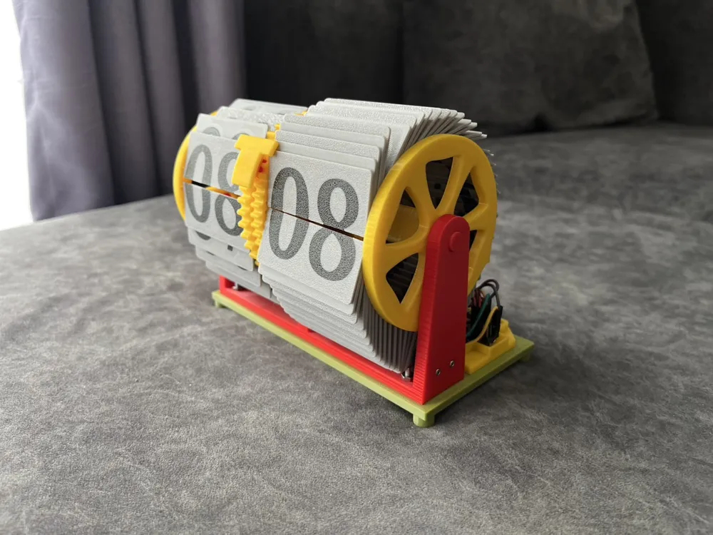 Big size Flip Clock V1 (WiFi / NTP or RTC Version) by PPFamily99 ...