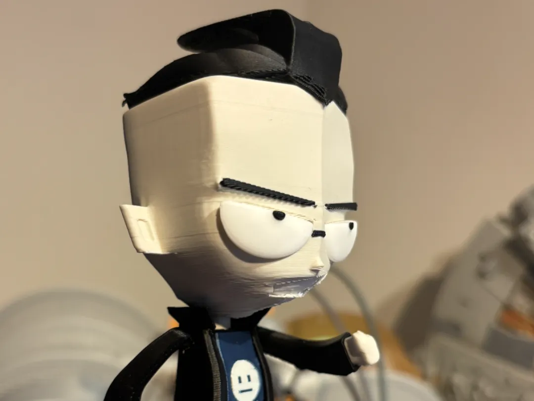 Invader ZIM! – NEW improved Dib (w/ 2 expressions) - Free 3D Print ...