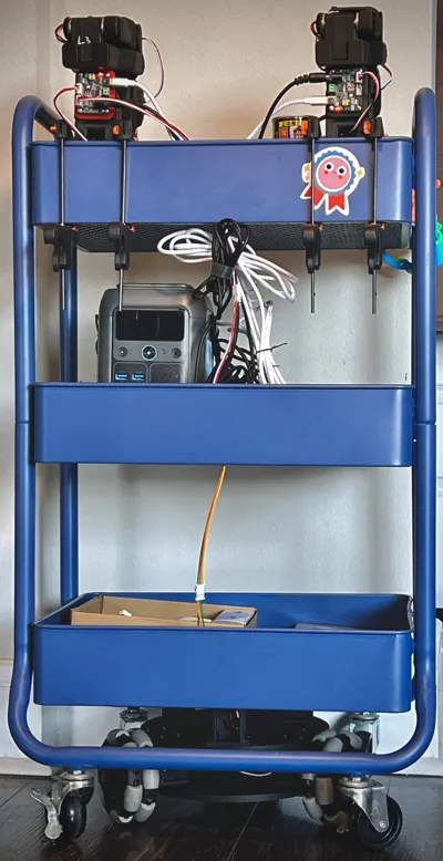 XLeRobot 0.1.0: Practical Dual Arm Mobile Robot by XLeRobot MakerWorld ...