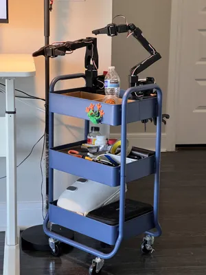 XLeRobot 0.1.0: Practical Dual Arm Mobile Robot by XLeRobot MakerWorld ...