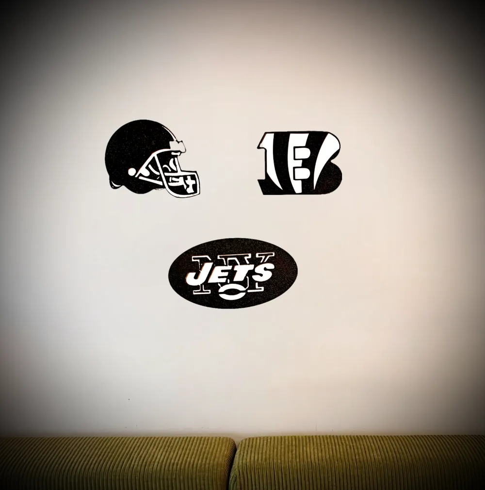 NFL Logo Pack wall art by Vaesel - MakerWorld
