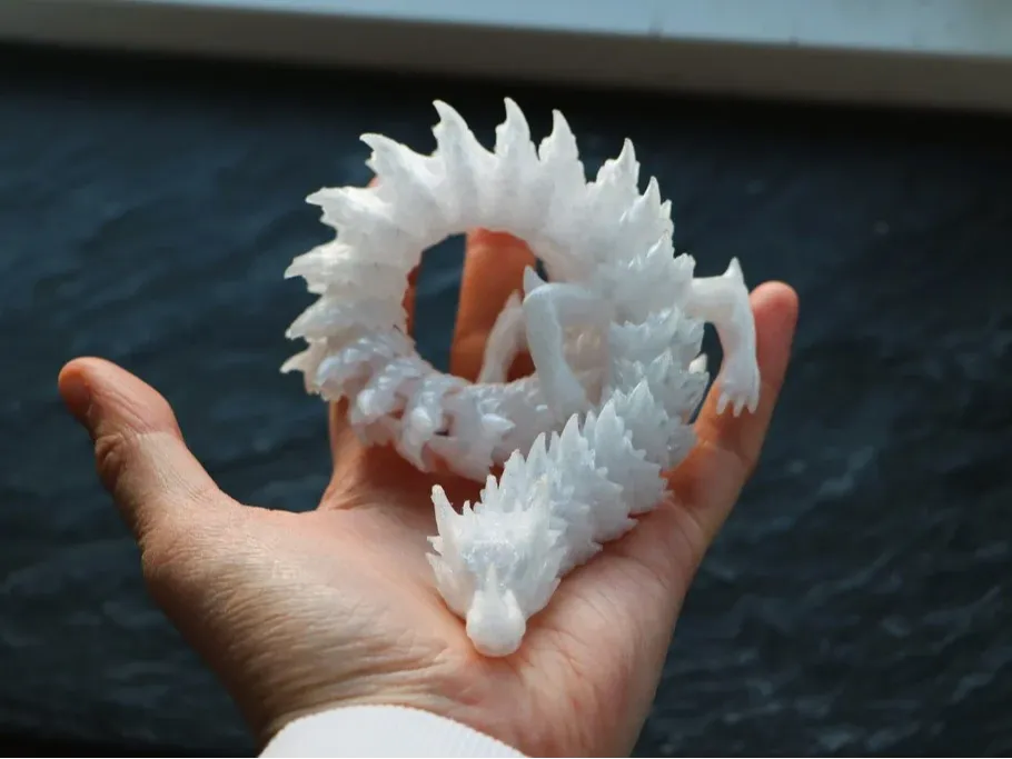ice dragon - Free 3D Print Model - MakerWorld