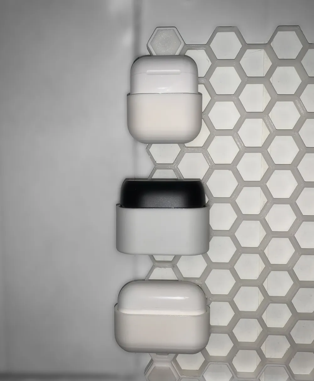 AirPods Pro holder for HSW (honeycomb storage wall) Remixed by LTB-3D - MakerWorld