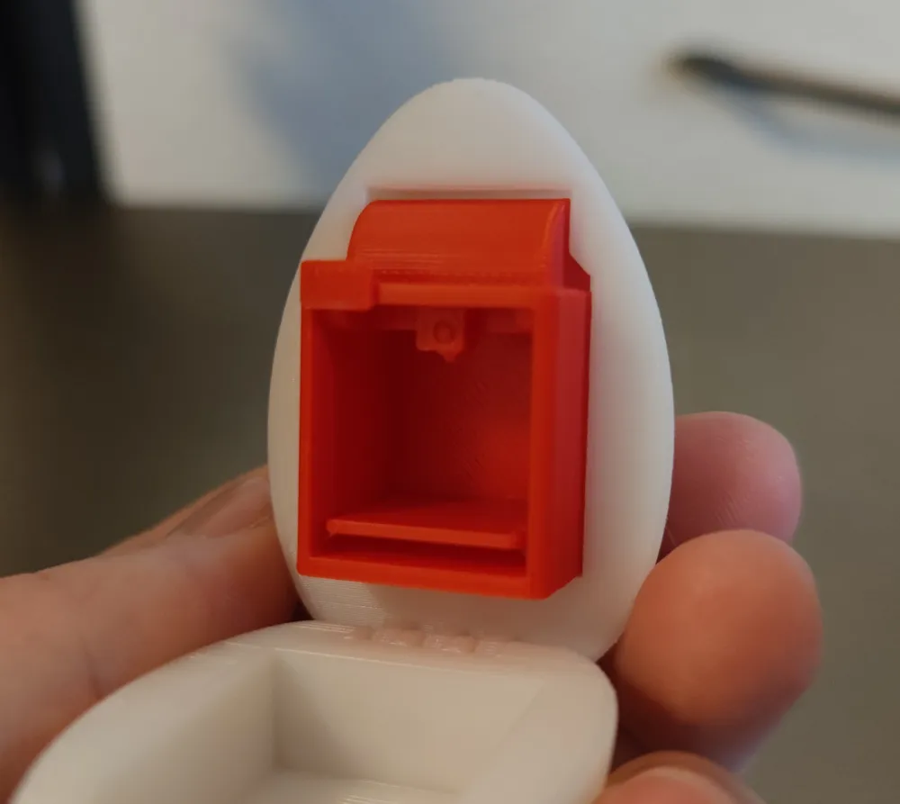 Surprise Egg 3D Printer Easter Egg by OFF5PRING - MakerWorld