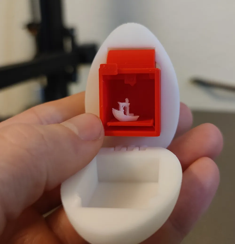 Surprise Egg 3D Printer Easter Egg by OFF5PRING - MakerWorld