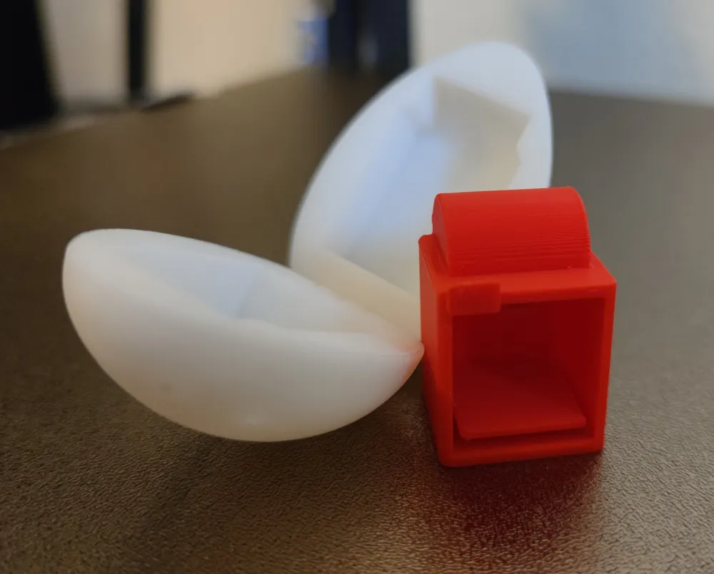 Surprise Egg 3D Printer Easter Egg by OFF5PRING - MakerWorld