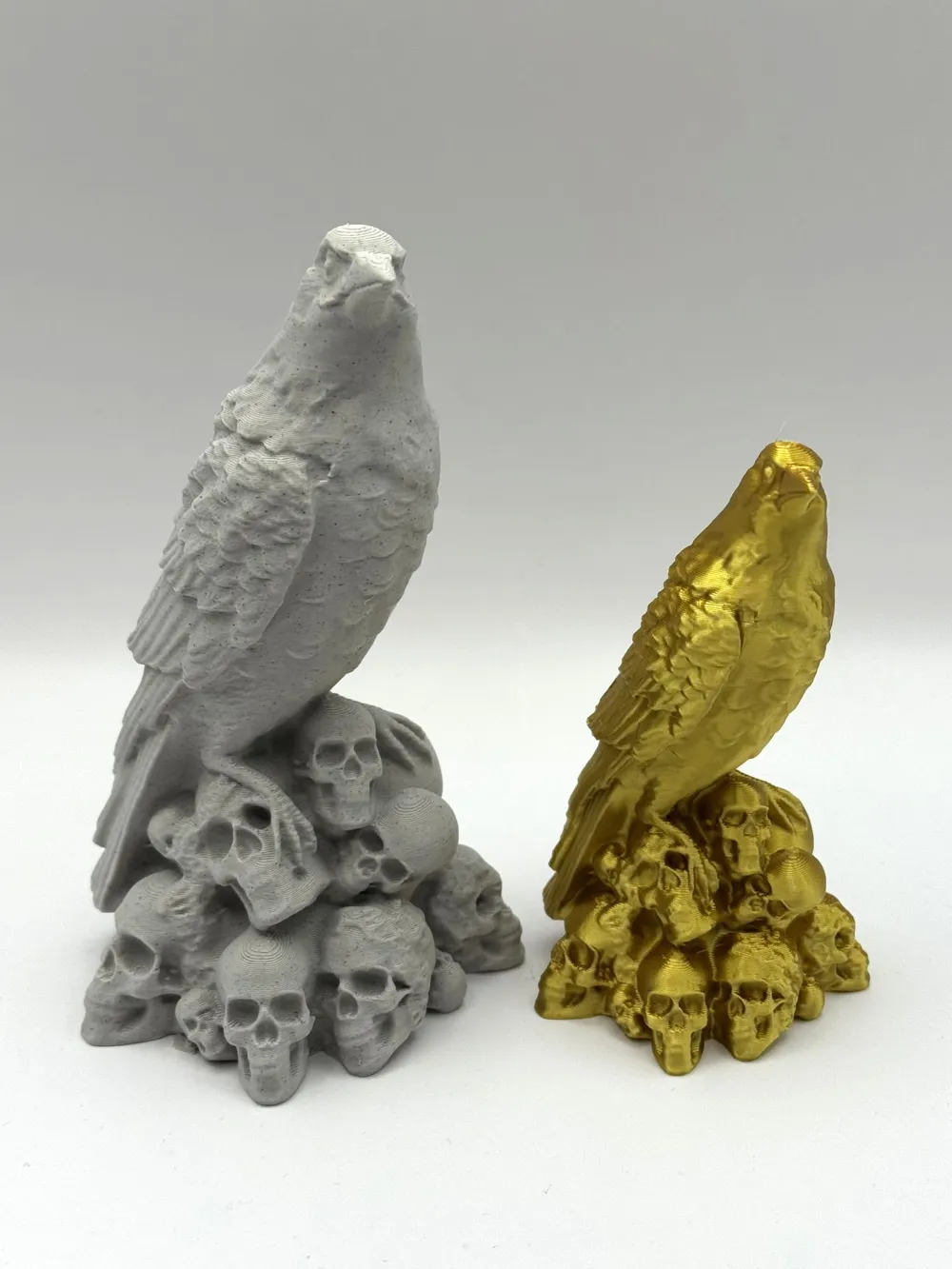 Raven on a Throne of Skulls by Stigern MakerWorld: Download Free 3D Models