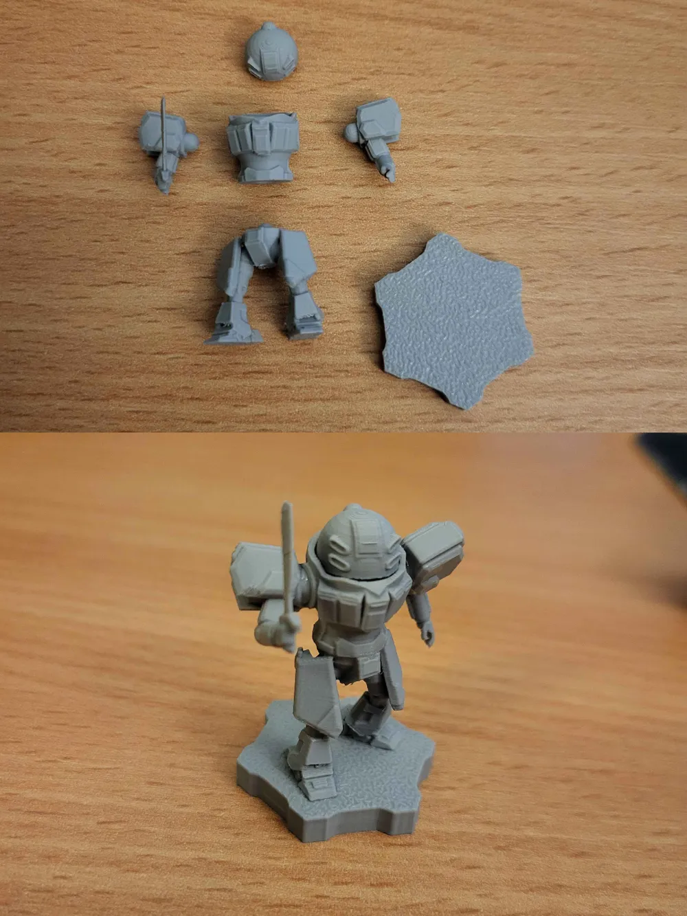Miniature Mechs - Lancer Vestan Military by Goldthorpe - MakerWorld