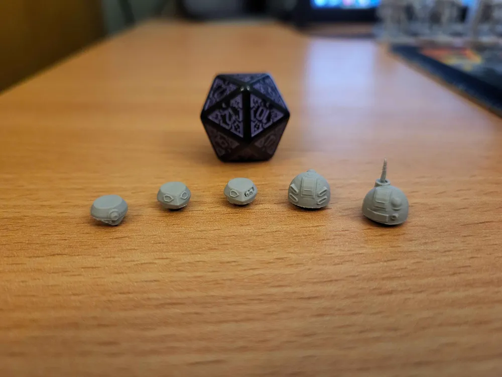 Miniature Mechs - Lancer Vestan Military by Goldthorpe - MakerWorld