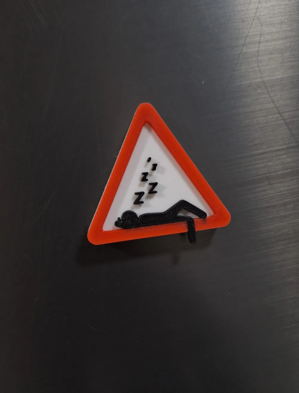 sleep sign magnet by pandaman581 - MakerWorld