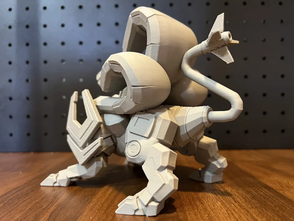 Mecha Pokemon Series — Thunderous Raikou Statue - Free 3D Print Model ...