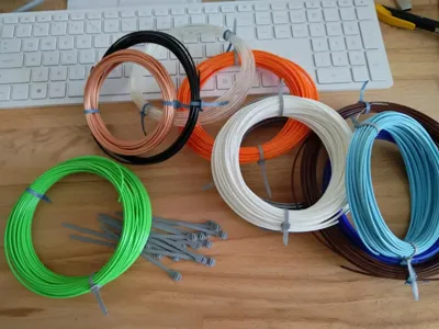 Tyrap, tie-wrap, ty-wrap ziptie, cable ties by ID_Tag - MakerWorld