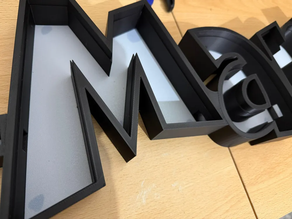 Insegna nome Led-Custom Lightbox - Emy & Emily - Free 3D Print Model ...