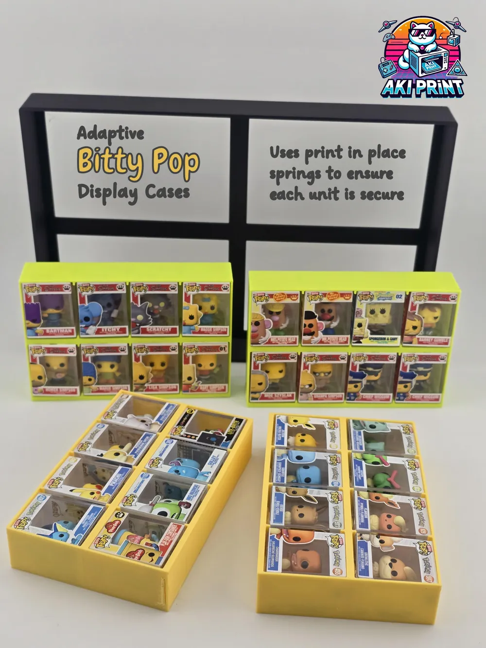 Funko Bitty Pop Adaptive Display - Free 3D Print Model - MakerWorld