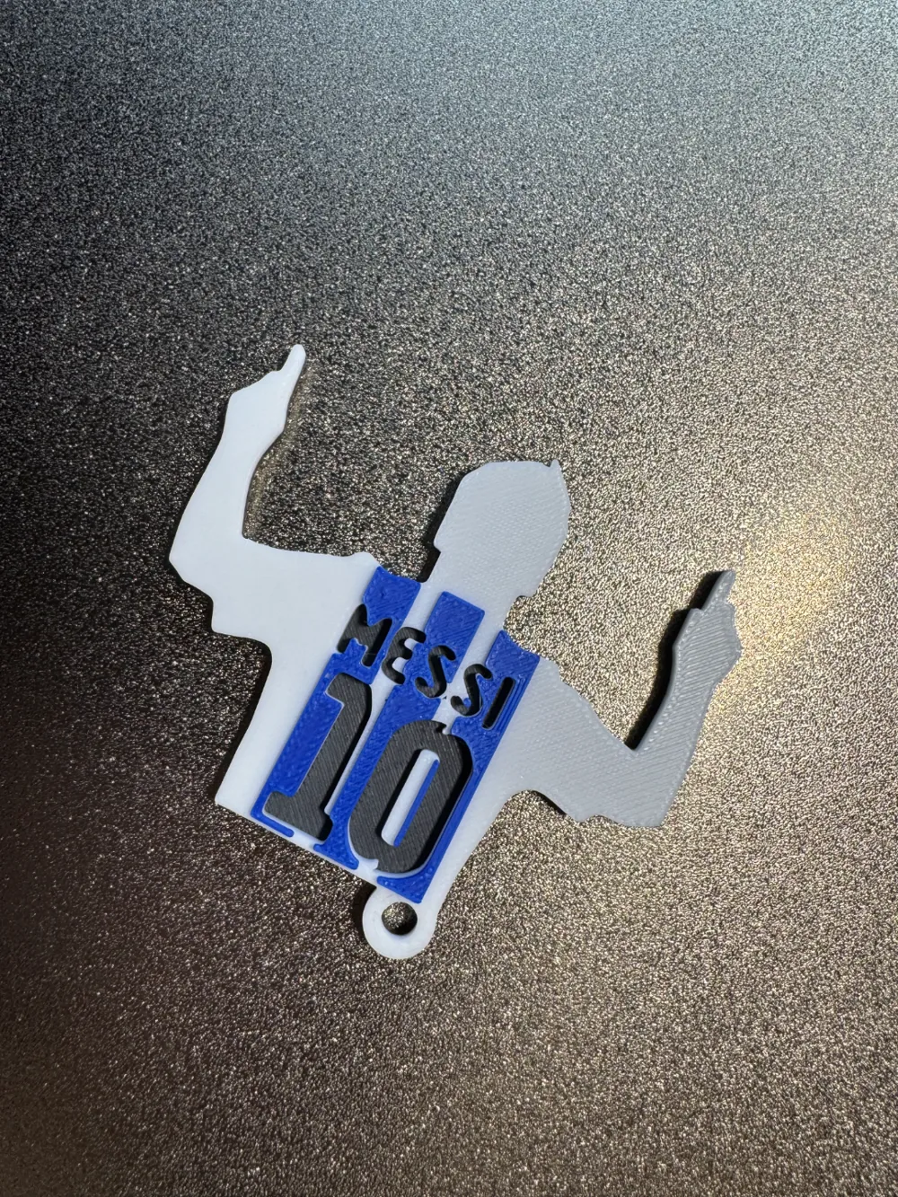 Lionel Messi Keychain Remixed by Hef413 - MakerWorld