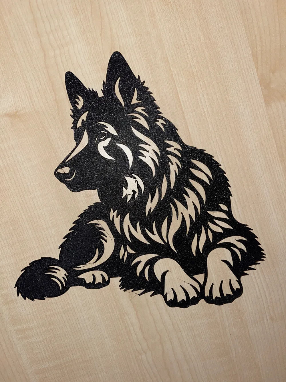 Shepherd Dog Wall Decor - Free 3D Print Model - MakerWorld